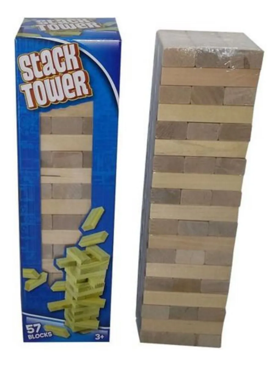 Juego Jenga Stack Tower | Metaimportaciones